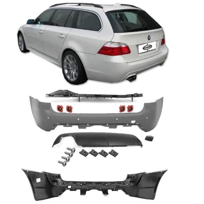 PARECHOC PARE CHOC ARRIERE PDC 18MM + SPOILER PACK M POUR BMW SERIE 5 ...
