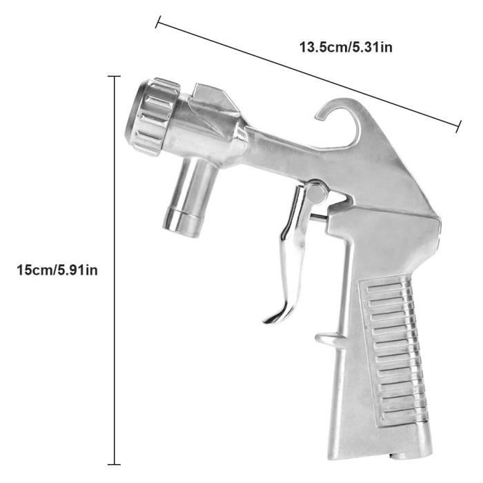 Sableuse portative durable, sableuse pneumatique de sableuse en verre ...