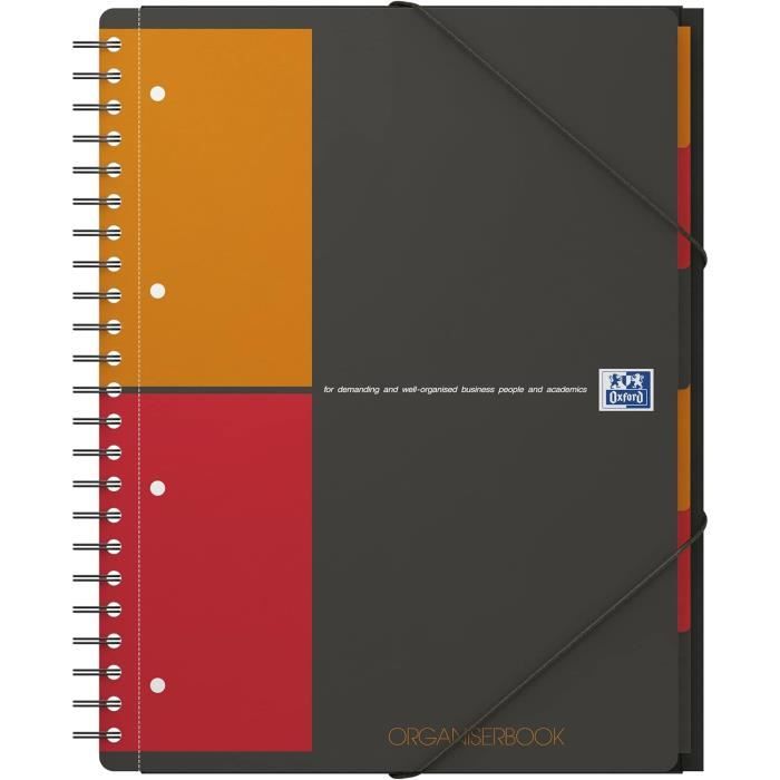 Cahier International Organiserbook A4+ Petits Carreaux 5Mm 160 Pages ...