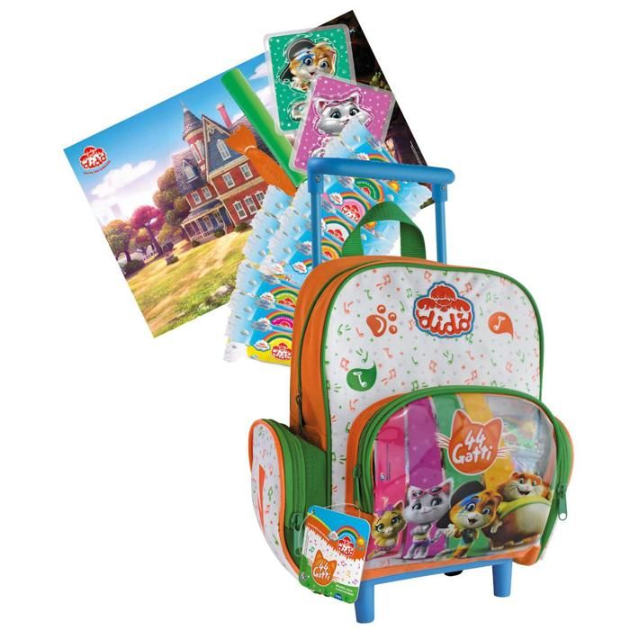 DIDÒ-44 CHATS BUFFYCATS SAC À DOS ET PÂTE À JOUER, 330600 FILA ...