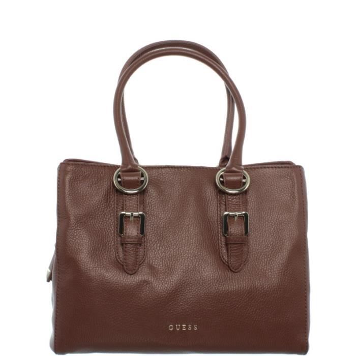 Sac à main Guess Luxe Jacqueline ref_guess35719-cognac Jaune ...