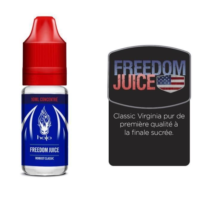 Arôme Concentré Freedom Juice par Halo - 10 ml - Cdiscount Au quotidien