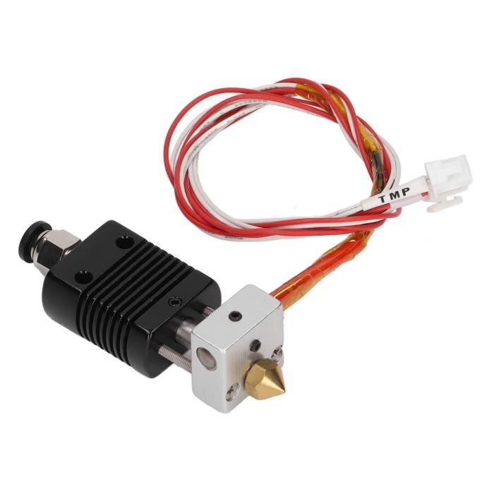 Mothiness Hotend d'extrudeuse d'imprimante 3D Imprimante 3D extrudeuse Hotend DC24V 40W Tube ...