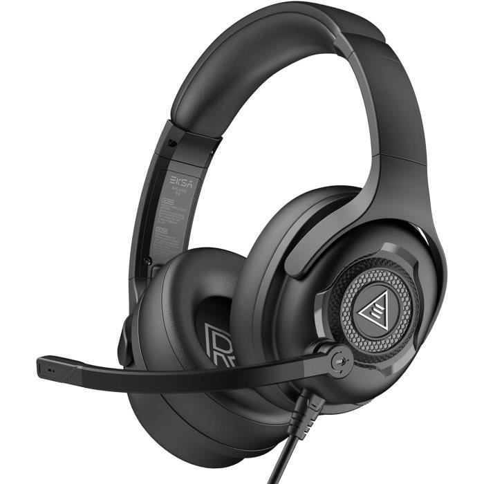 Casque Gaming Pc, 263G Casque Gamer Pro Ultralight Avec Transducteurs ...