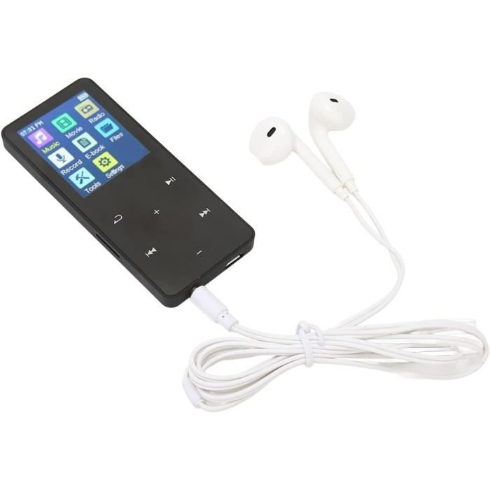 Lecteur Mp3 Avec Bluetooth, Lecteur Mp3 Mp4 À Écran Tactile De 1,8 ...