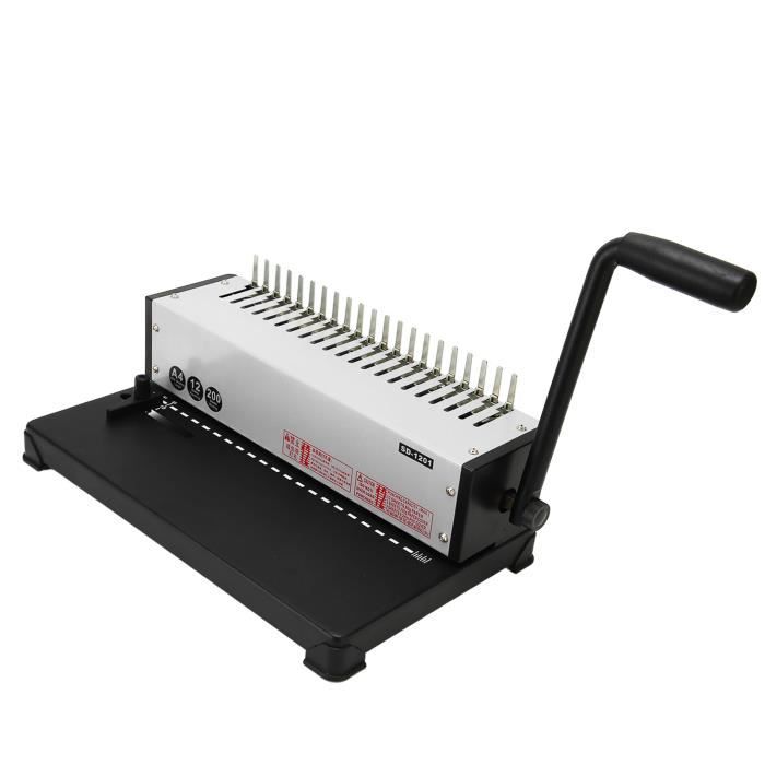 Sonew reliure à papier manuelle NOUVELLE Machine à Relier Avancée, 21 ...