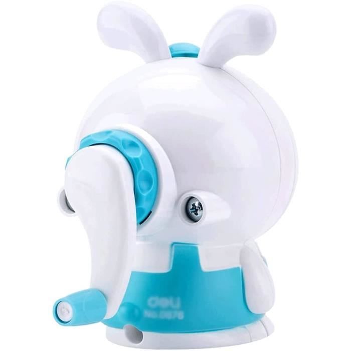 Mignon Lapin Manuel Taille-Crayon Dessin Animé École Manivelle Stylo ...