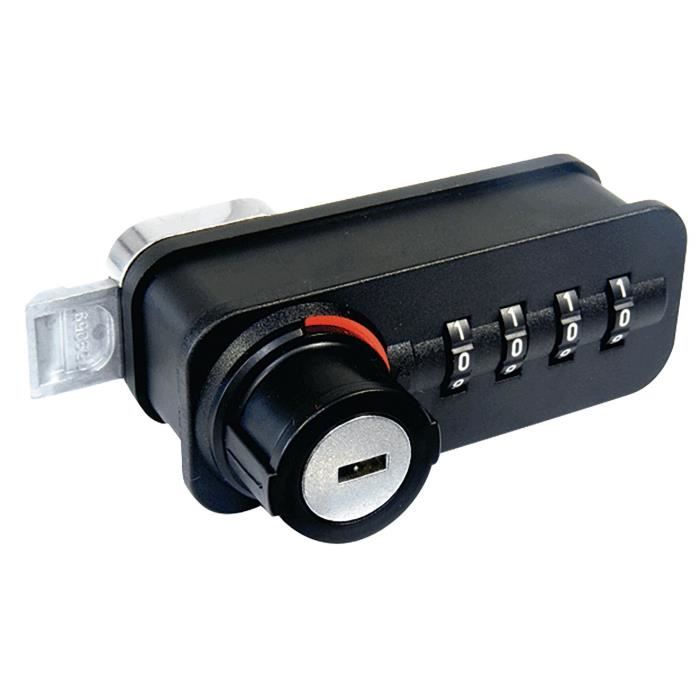 Serrure à code - Fermeture à came Code fixe DIAL LOCK 59.01 Sens 150 12 ...