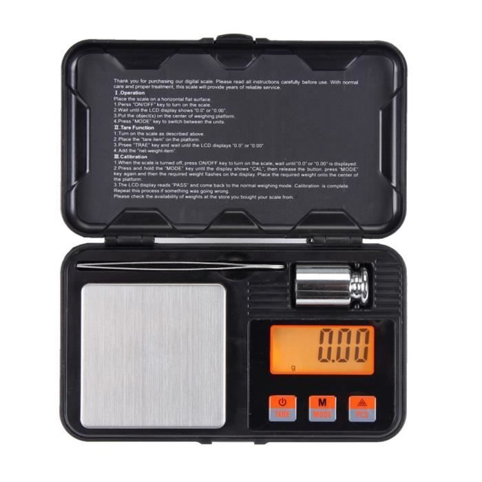 Balance cuisine,Precision 0.01G--Balance Numérique Portable Lcd De ...