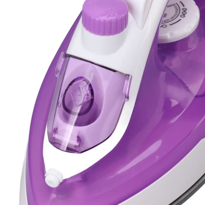 Fer à vapeur Cuiseur Vapeur Portable, Mini Fer électrique Sec et Humide Portable 1200 W pour ...