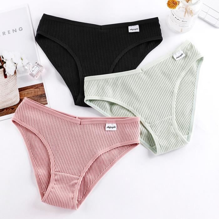 Culotte-slip,String sexy sans couture pour femme,culotte tanga,sous ...