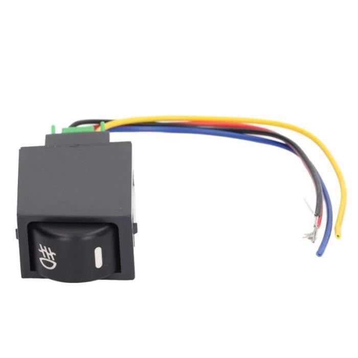 Fdit interrupteur de spot Commutateur de lampe antibrouillard 5 broches ...