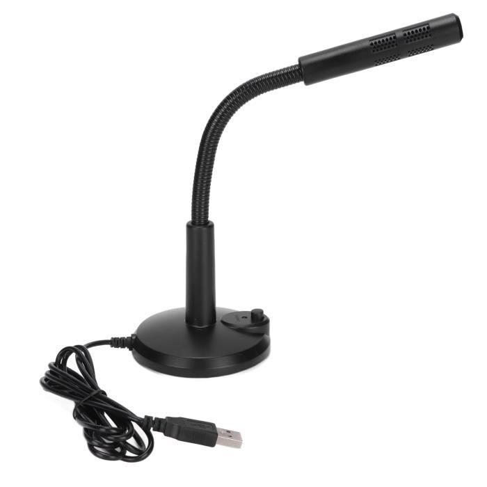 Zerone microphone d'ordinateur USB Microphone de bureau USB Plug and ...