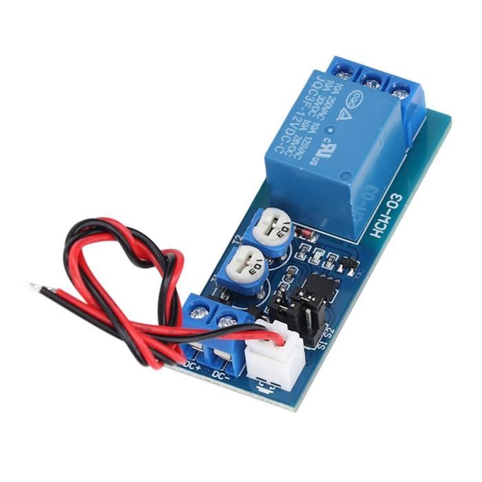 Carte de retard Module de relais Carte de temporisation réglable Modes ...