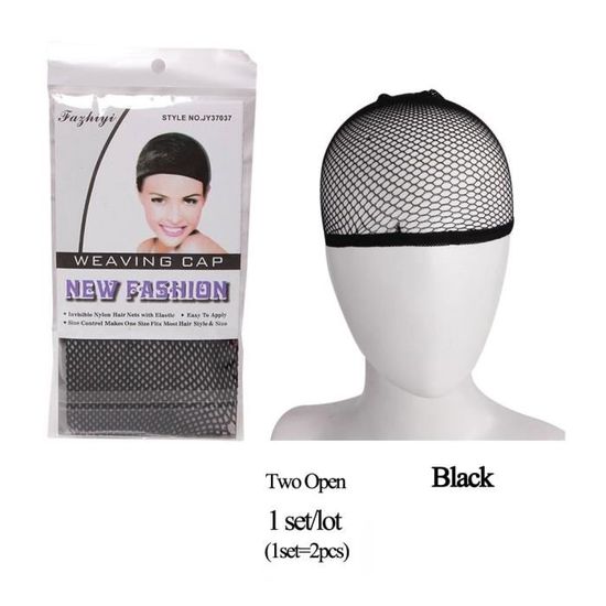 Filets à cheveux - Two Open - Élastiques extensibles - Maille tissage ...
