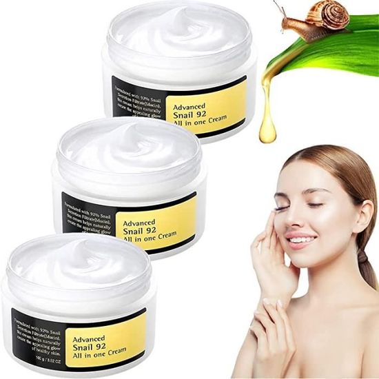 Korean Snail Collagen Lifting Firming Cream - Collagen Deep Cleansing Snail Cream, Snail Mucin ...