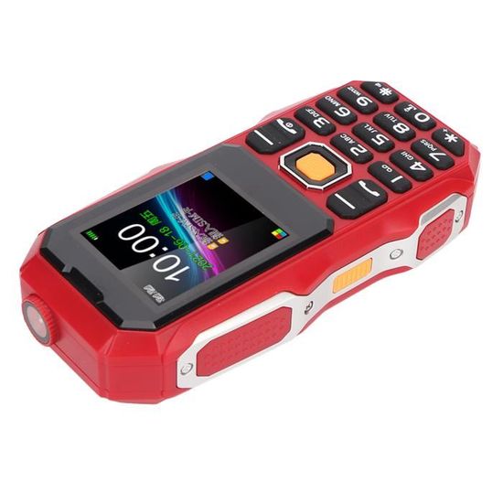 Téléphone portable senior CIKONIELF W2021 - Rouge - 1.8 pouces ...