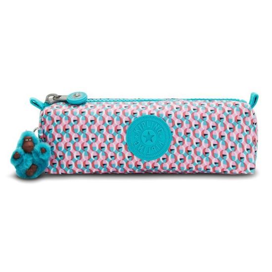 Kipling Back To School Print Freedom Medium Pencase Poppy Geo [190415 ...