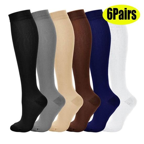 Bas de compression extensible pression Nylon varices bas soulagement ...
