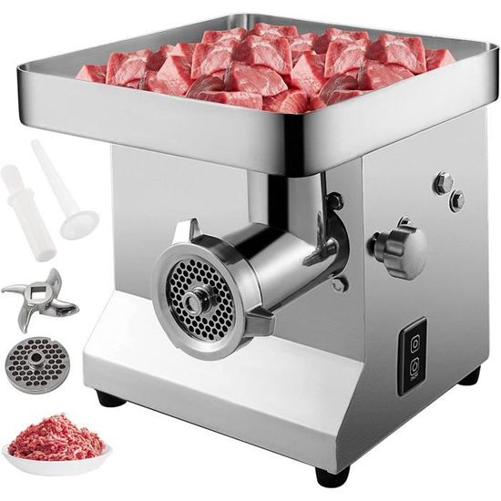 Husuper Hachoir à Viande Electrique 300kg par heure Hachoir Inox ...