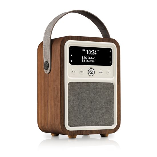 Radio portative DAB - VIEW QUEST - Monty - 10 Watt - Bluetooth - Noyer ...