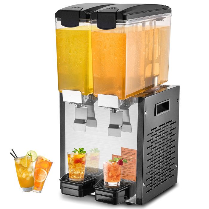 Distributeur de Boissons Commerciales-VEVOR-Distributeur de Jus de 10 L ...