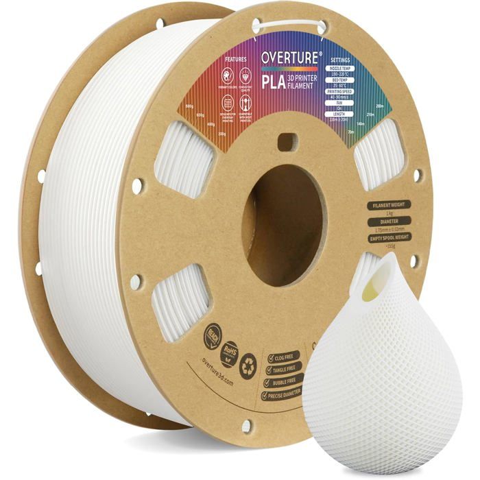 Filament PLA pour imprimante 3D - ZSONIX - 1,75 mm - Bobine 1 kg ...