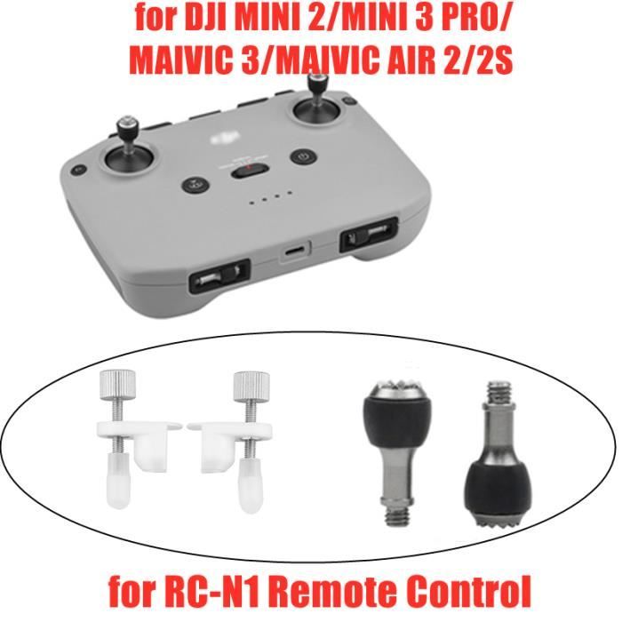 2 EN 1-Bâtons Joystick pour DJI Mavic MINI 2-MINI 3 PRO-Air 2-2S Télécommande Thumb Rocker ...