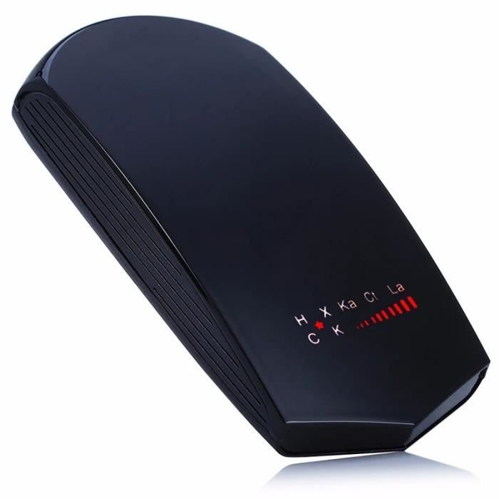 Noir - Détecteur de Radar Électronique V3 pour Voiture, 3 en 1, Laser ...