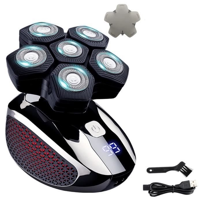 Machine - WAHFOX Rasoir électrique 5 en 1 pour homme chauve, tondeuse ...