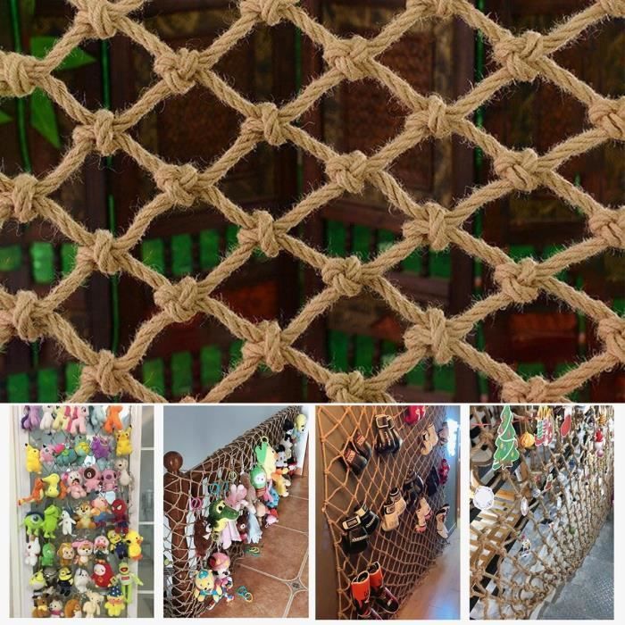 Filet De Corde En Jute Pour La Décoration Des Rampes,Filet De ...
