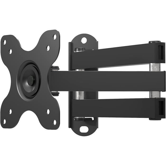 Support Mural TV, Support TV Orientable et Inclinable pour téléviseur ...