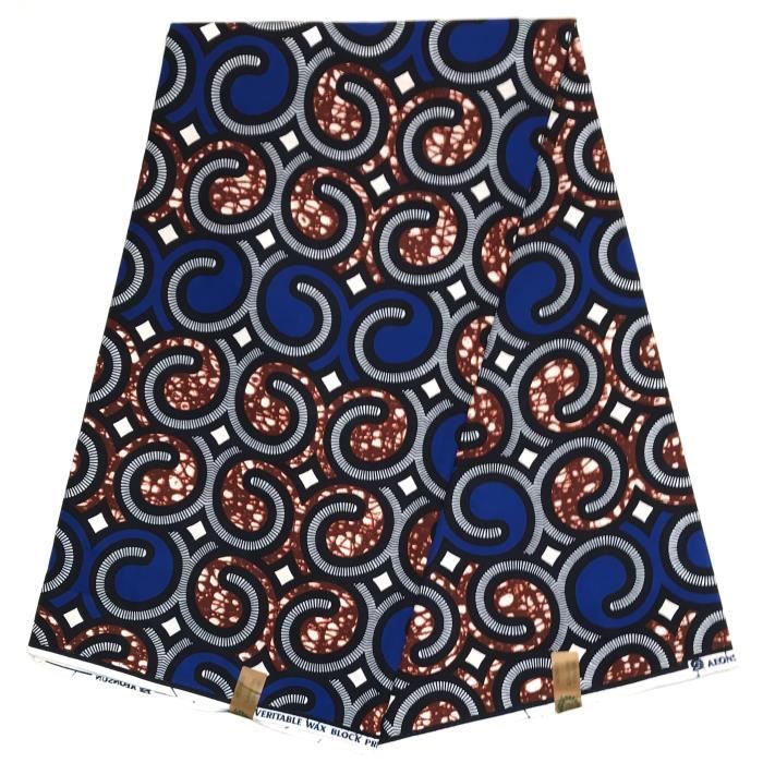 Wax Pagne Tissu Africain collection HITARGET 6 Yards ciré imprimé pur ...