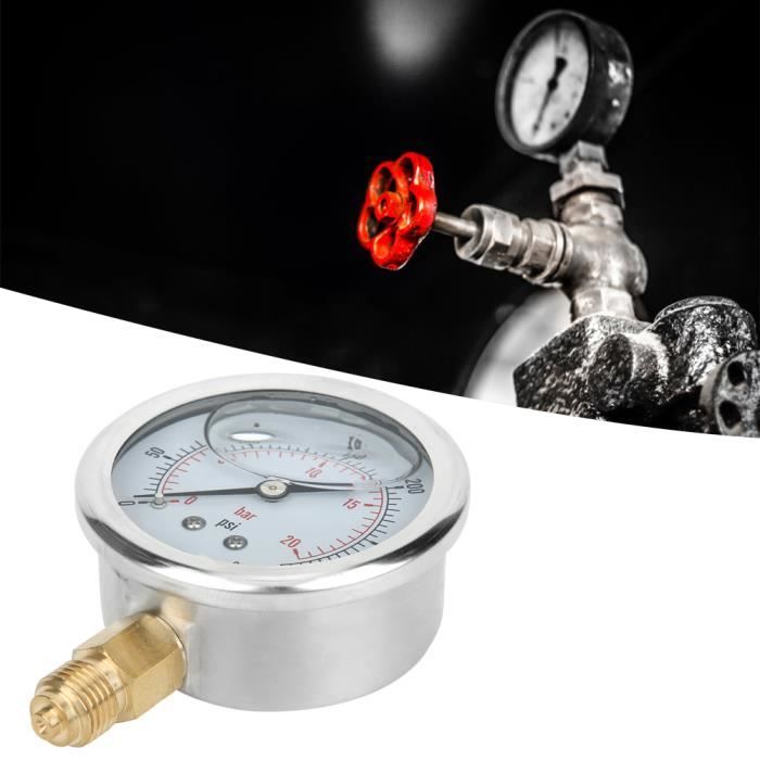EJ.life Jauge de pression radiale 0 300psi ManomètreTS PGG604 20bar 1 ... EJ.life Jauge de pression radiale 0 300psi ManomètreTS PGG604 20bar 1 ...