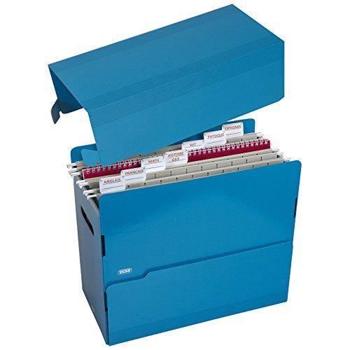 Elba My Class Box Bac de Classement Bleu pour Dossier suspendus + 7 ...