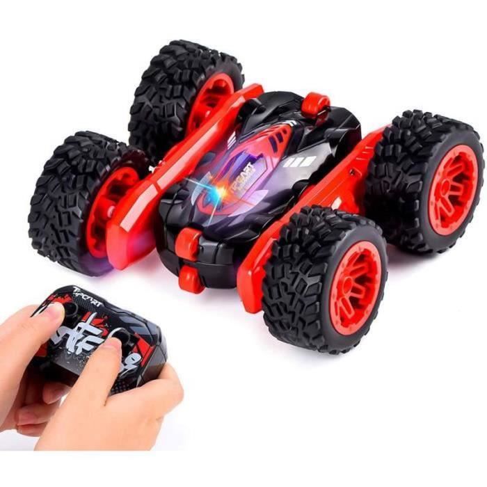 XP30-Voiture Télécommandée - 4WD RC Stunt Car avec Batterie RechargeableRotation à 360 ...