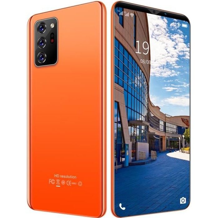 6.1 pouces Note30 Plus Smartphone haute définition plein écran débloqué ...