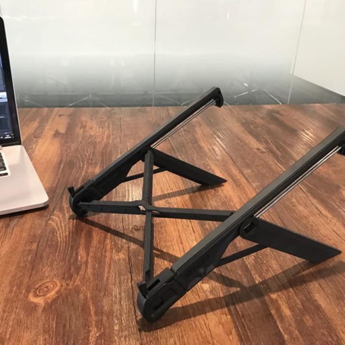 Table pliante réglable pliable pour support d'ordinateur de bureau d ...