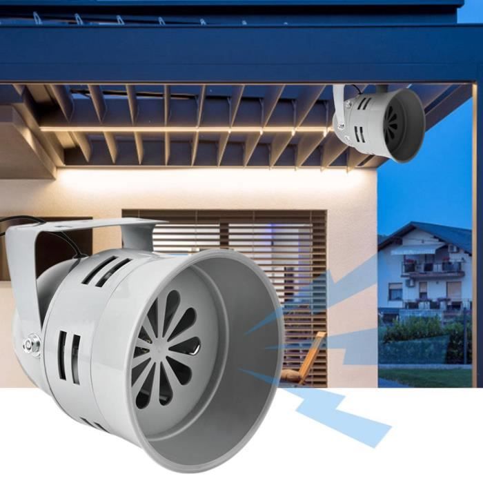 VINGVO klaxon d'alarme moteur Mini klaxon de prévention des incendies ...