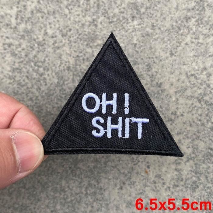 PE1988CT -Patch brodé Hippie pour motard,patchs pour vêtements,Punk ...