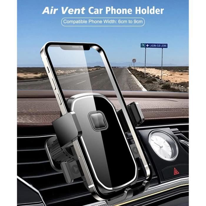 Support Téléphone Portable Pour La Voiture Support À Crochet Et À Clip ...