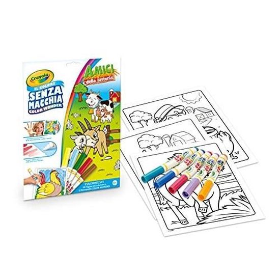 CRAYOLA - COLOR WONDER, COLORING SET AVEC 18 PAGES À COLORIER ET 5 FEU ...