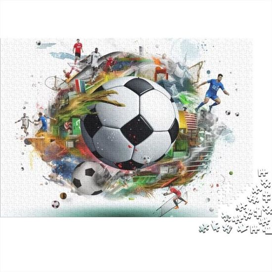Puzzles D'Éléments De Football Pour Adultes, Amusant, 300 Pièces, Jeu ...