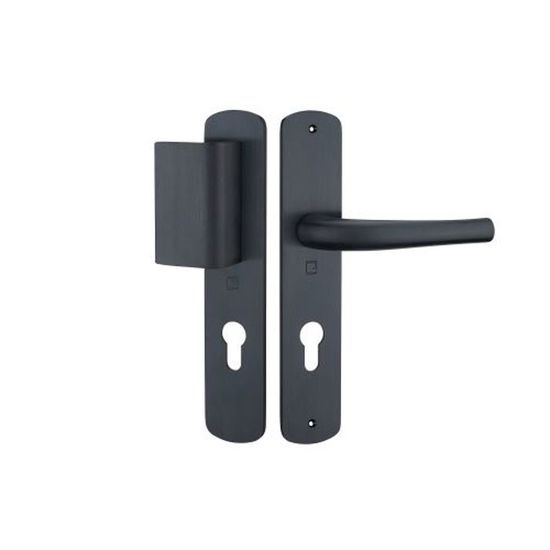 Ensemble sur plaques SALOME HOME entraxe 195 - palière clé i (noir ...