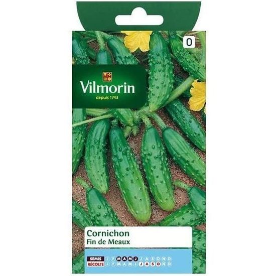 Vilmorin - Sachet graines Cornichon fin de Meaux108 - Cdiscount Jardin