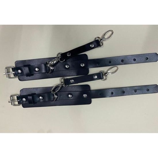Corde De Contrainte Handcuffs Harnais En Cuir Sexy Pour Femmes