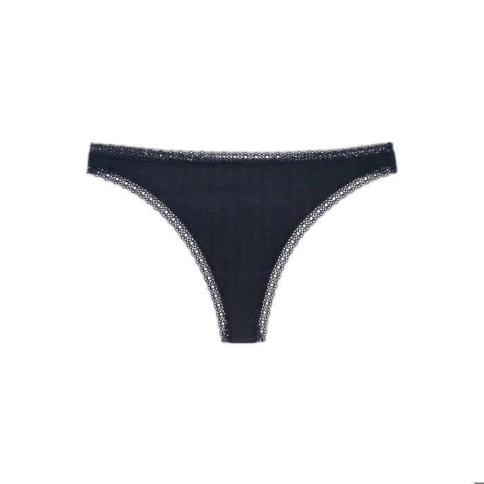 String femme Passionata Charlotte black - Cdiscount Prêt-à-Porter