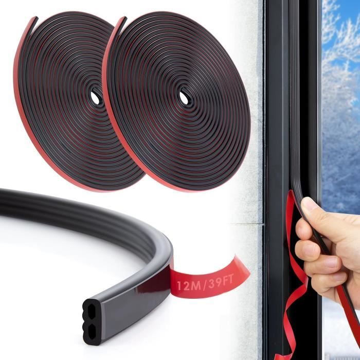 Joint De Porte D'Entrée D-Profil Nouvelle Silicone, 12M Joint Porte ...