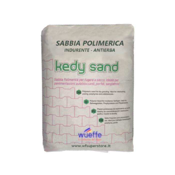 Sable polymère Gris kg.25 pour remplissage des joints de pavé ...