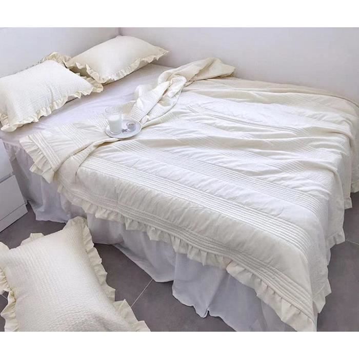 Couette de lit Couette légère matelassée Mince couvertures de Couette d ...